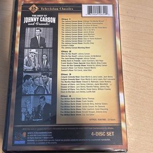 Media | The Best Of Johnny Carson Dvd Set | Poshmark